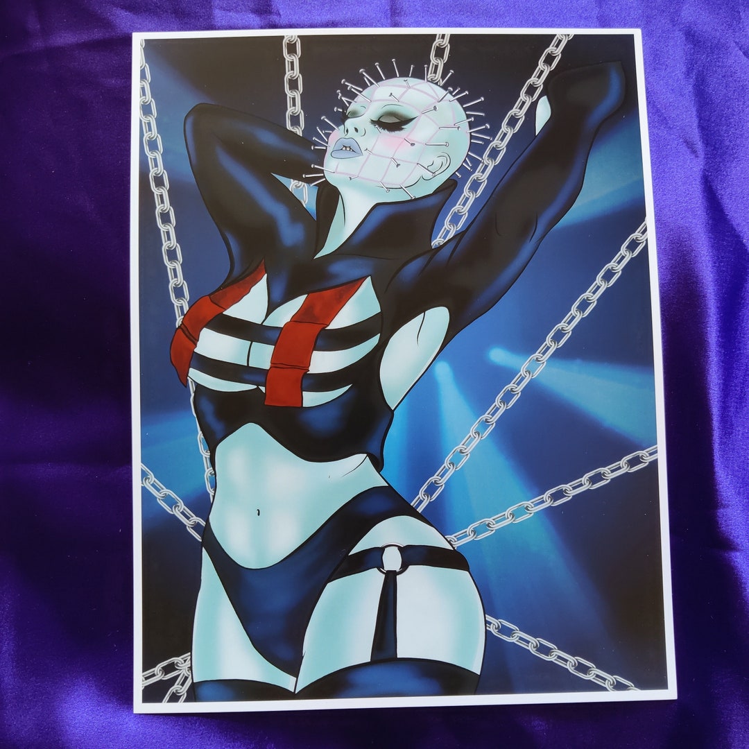 Hellraiser Pinhead Female Cenobite Pinup Poster Print 8 5x11 And