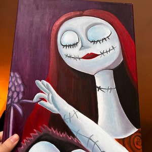 Corpse Bride Emily and Sally NBC Oil Painting Print Reproductions ...