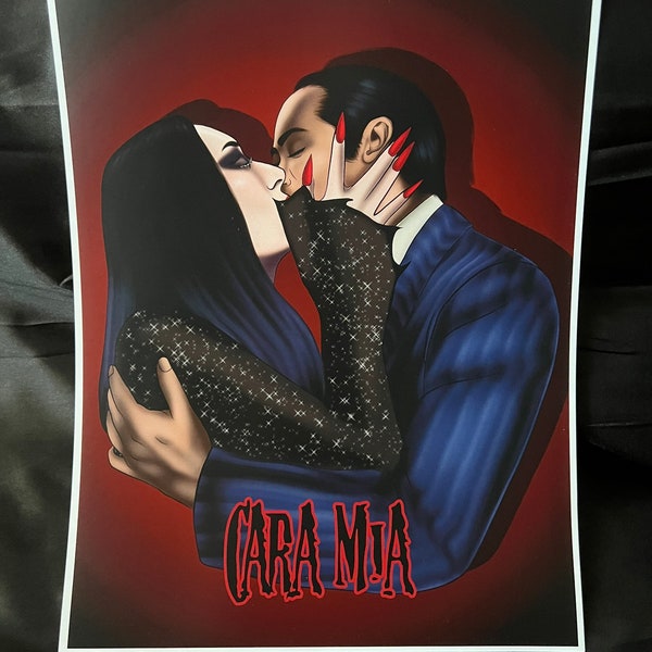 Gomez and Morticia Posters - Etsy