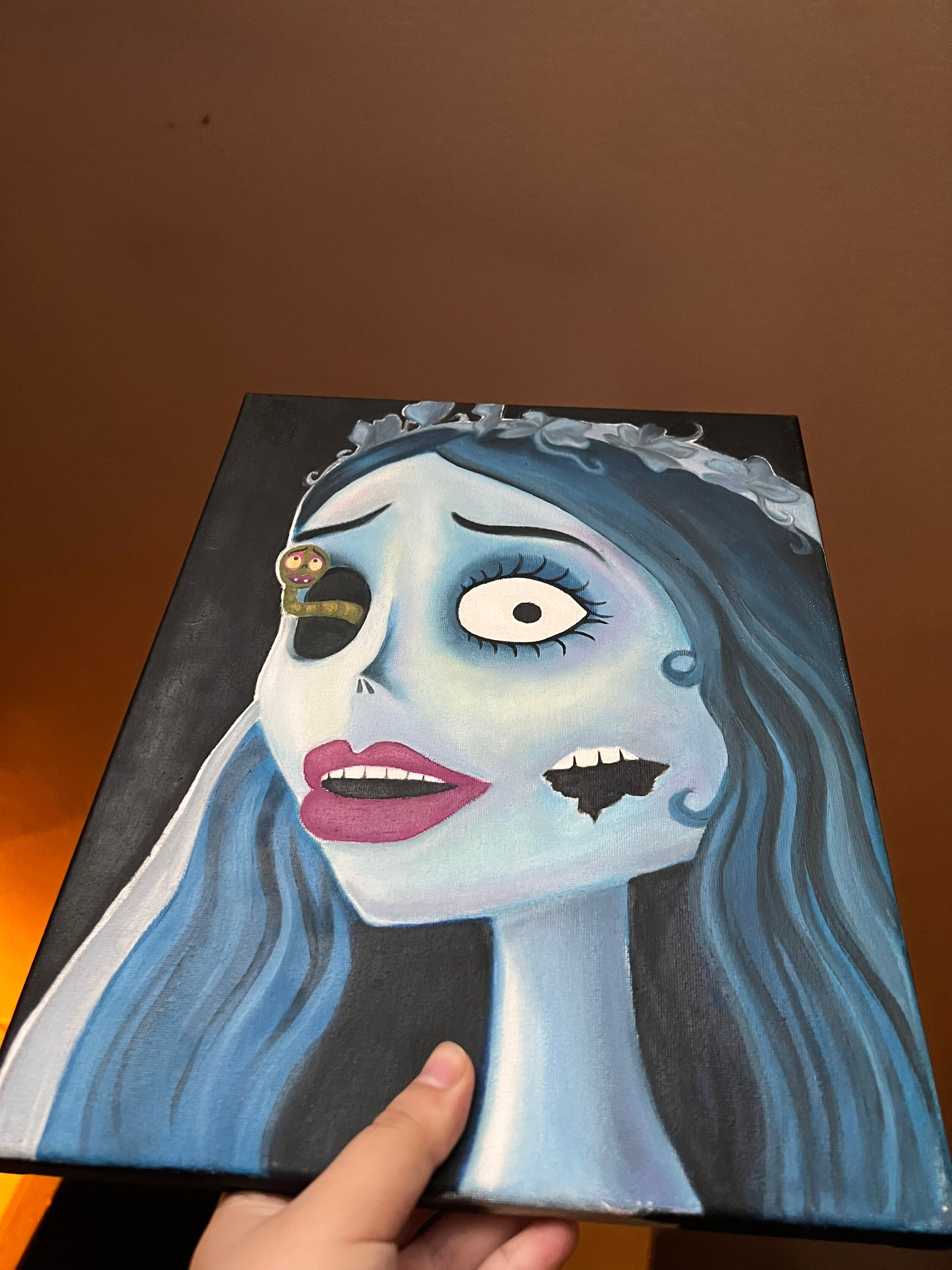 Corpse Bride Emily and Sally NBC Oil Painting Print Reproductions ...