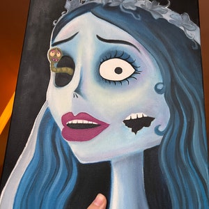 Corpse Bride Emily and Sally NBC Oil Painting Print Reproductions ...