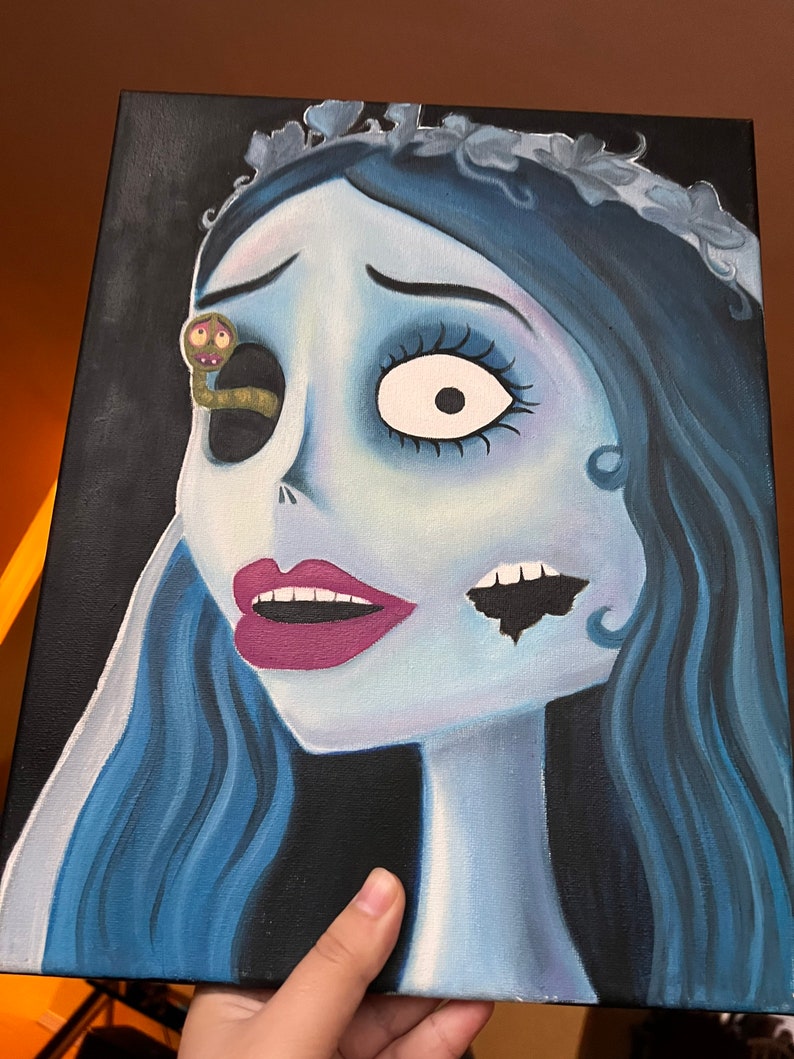 Corpse Bride Emily and Sally NBC Oil Painting Print Reproductions ...