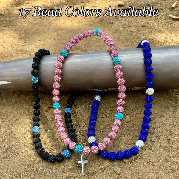 Polly World Baseball Necklace - Etsy