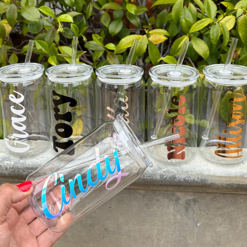 Personalized Plastic Cups - Etsy