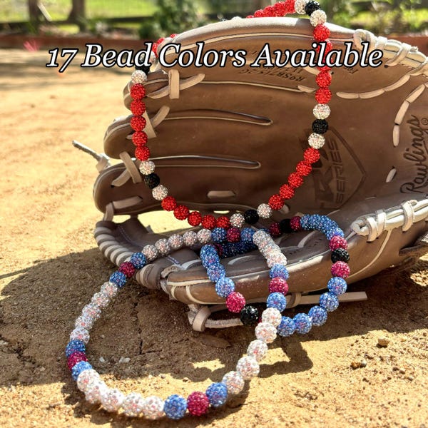 Drip Baseball Necklace - Etsy