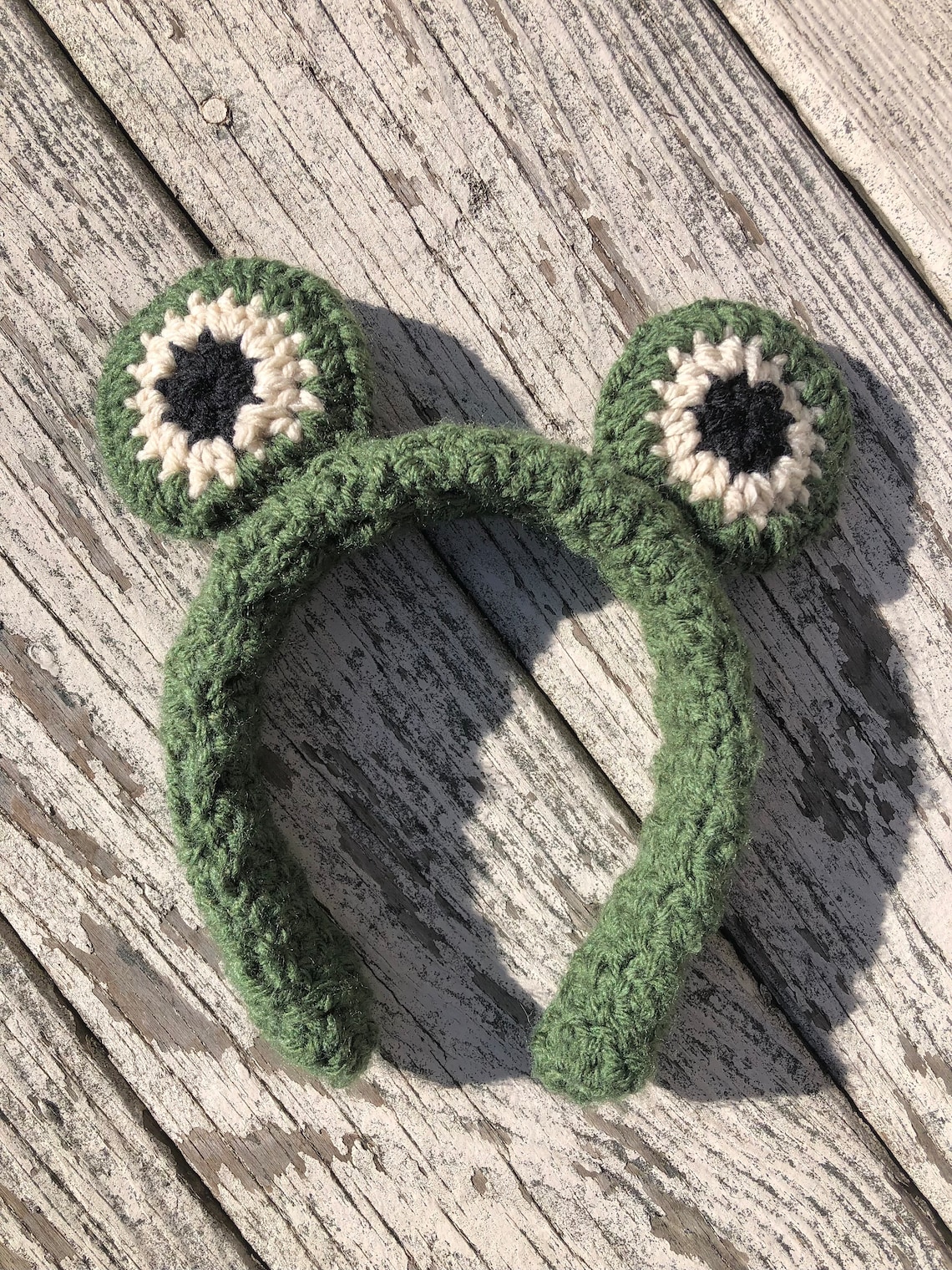 Frog and Toad Crocheted Headband - Etsy