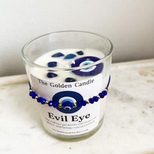 Protection Evil Eye Intention Aromatherapy Soy Candle Candle - Etsy