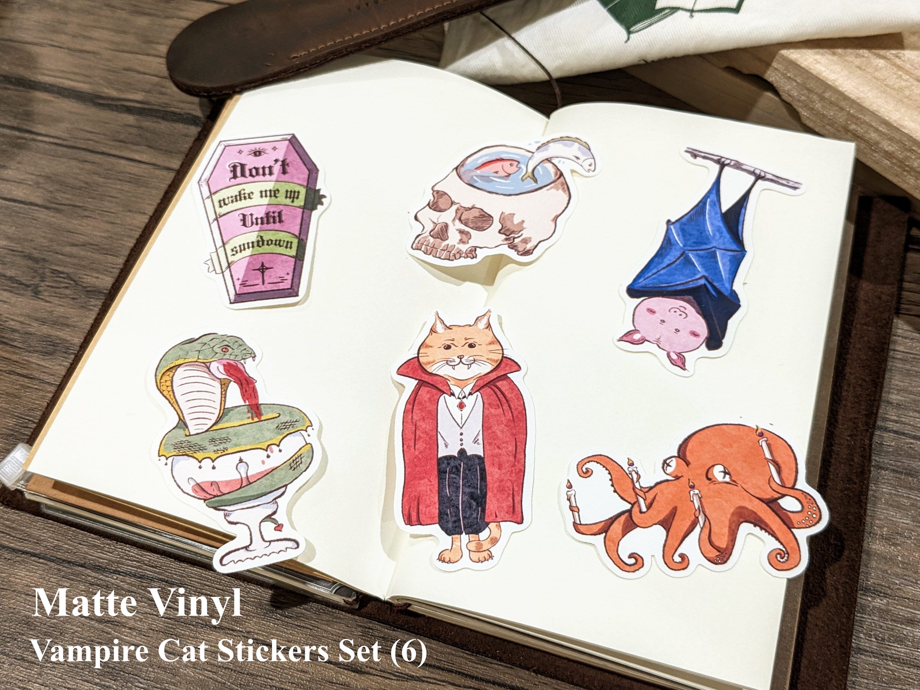 Coffin Sticker, Mystery Stickers Set, Pink Coffin Holographic Sticker ...