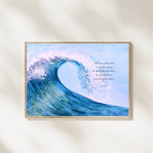 Psalm 29 Digital Printable Wall Art, Bible Quote Printable, Psalm ...
