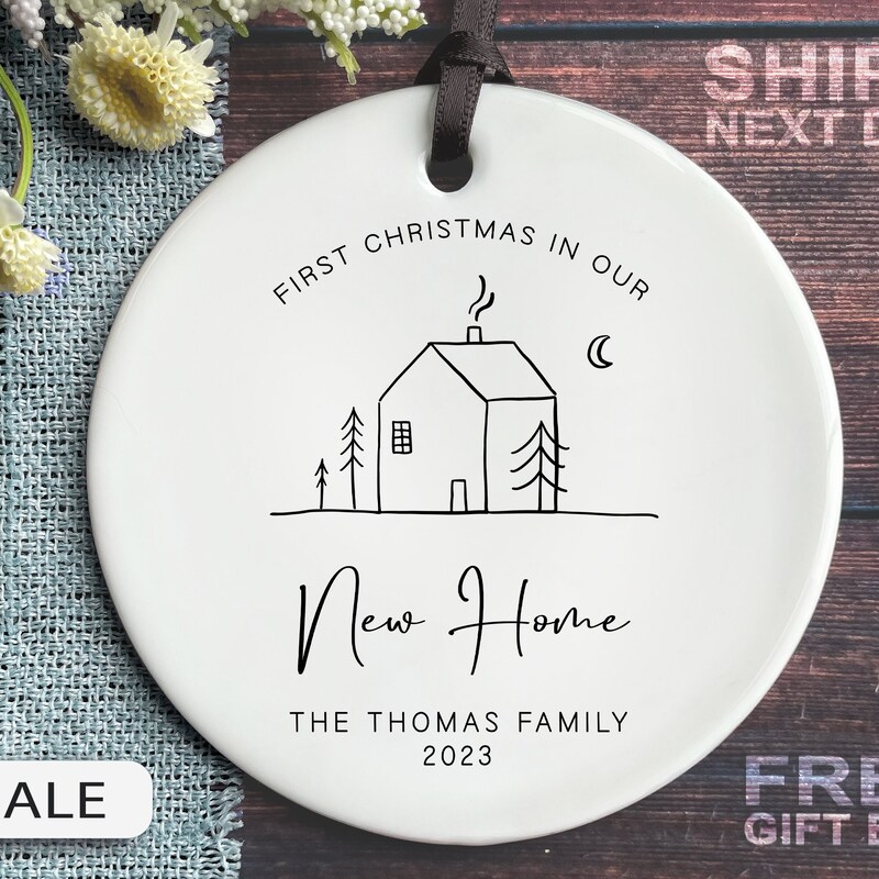 First House Ornament - Etsy