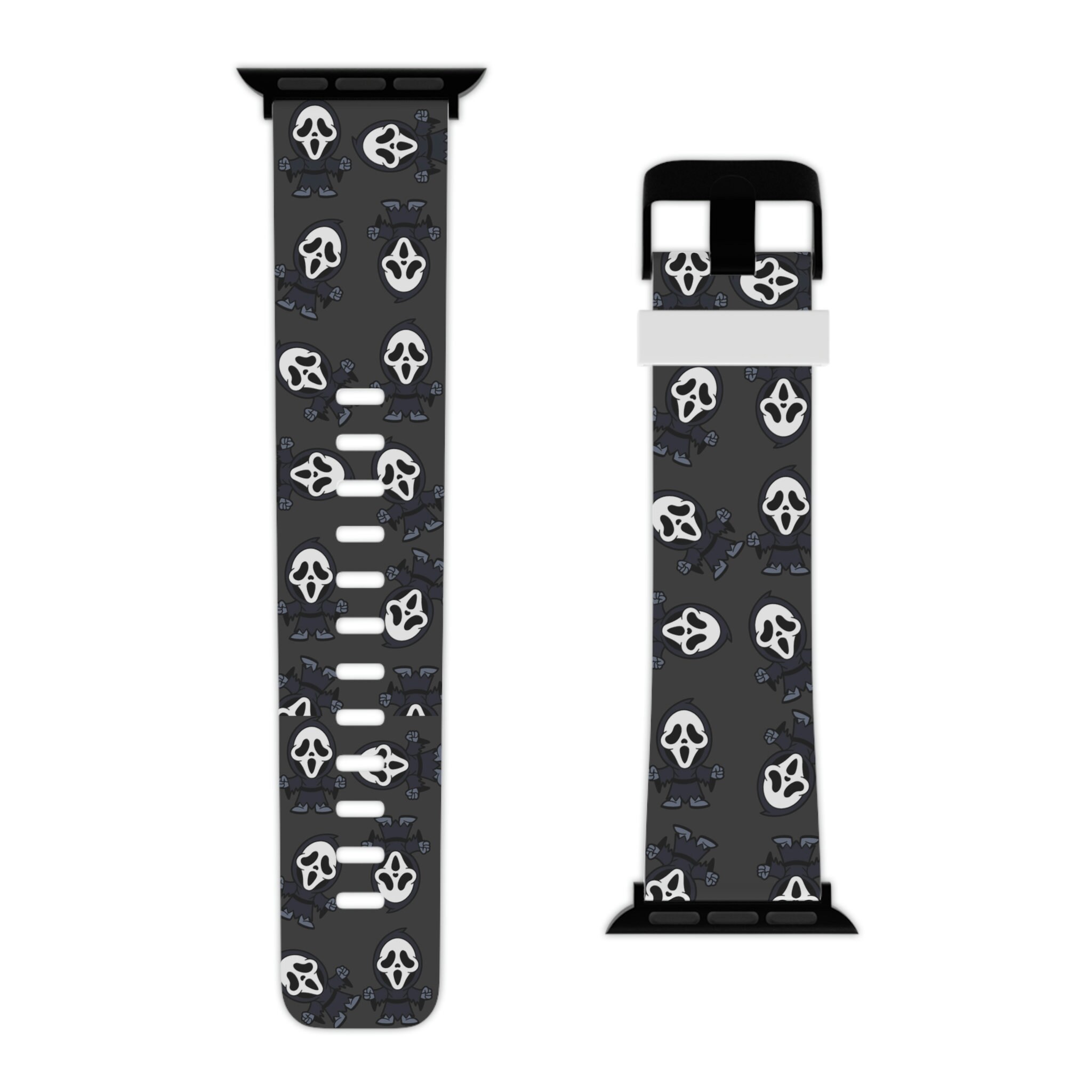 Ghostface Scream Watch Band dark - Etsy