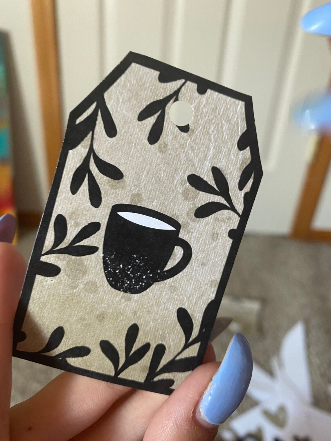 Youve Been Mugged Printable Gift Tag Set to Leave at Door Art by Shelby ...