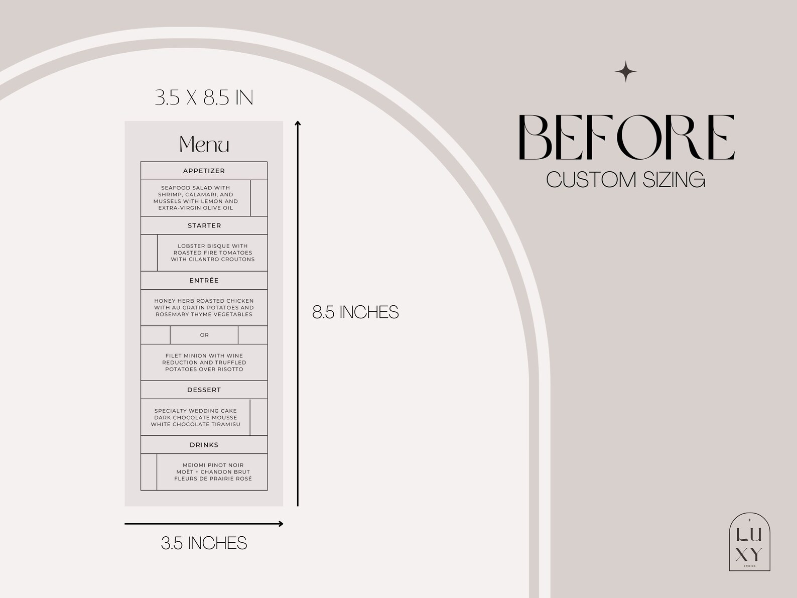 Custom Size Add-on for Template Custom Sizing, Custom Resizing for ONE ...