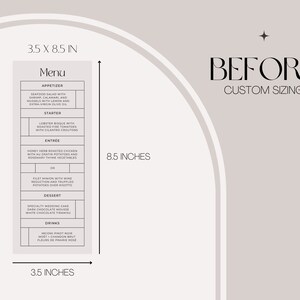 Custom Size Add-on for Template Custom Sizing, Custom Resizing for ONE ...