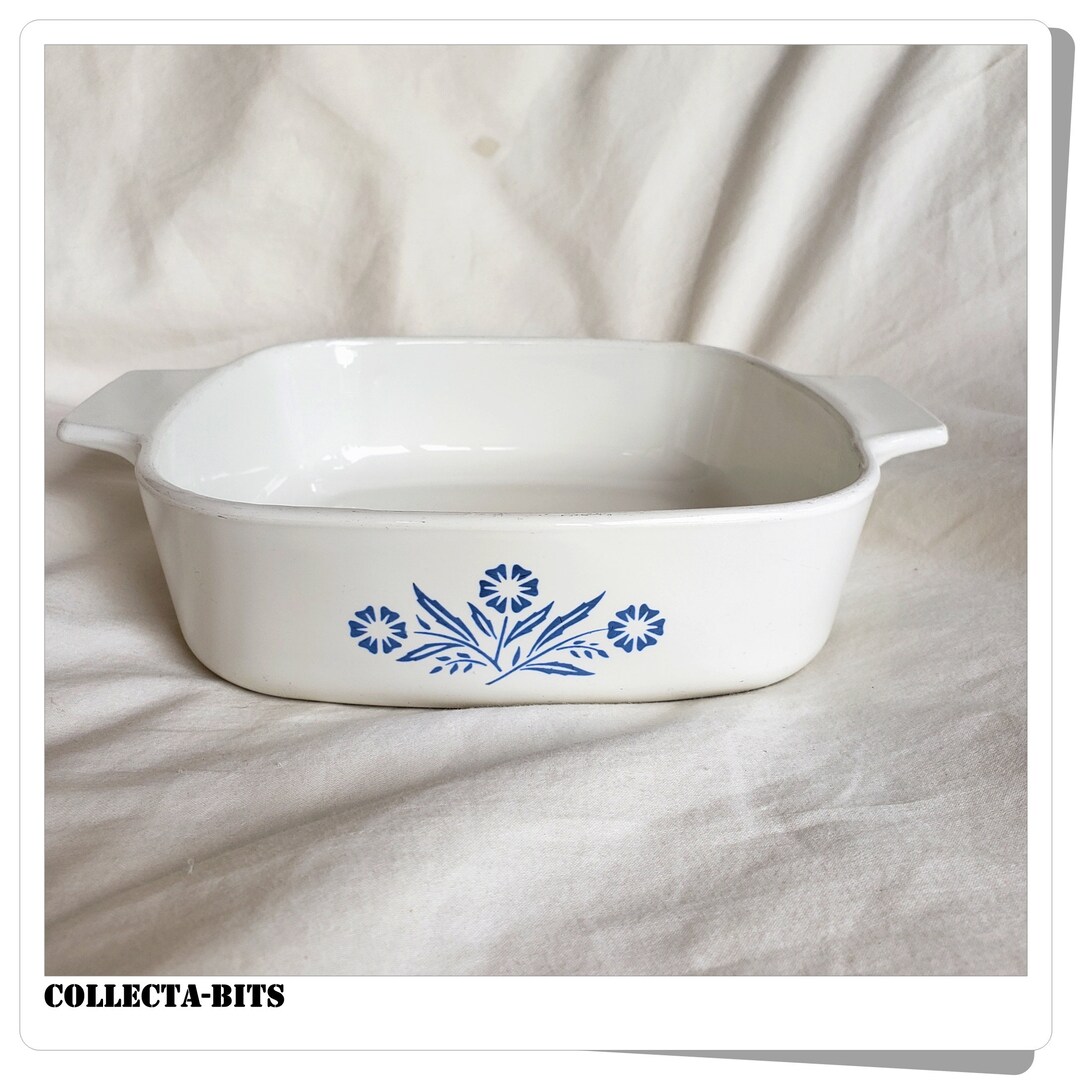 Pyrex Cornflower Blue Casserole Dish, 4 Cup, 1 Litre - Etsy