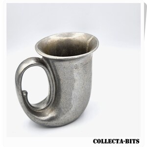 Pewter Noggin, Drinking Cup, Bugle or Horn Mug - Etsy