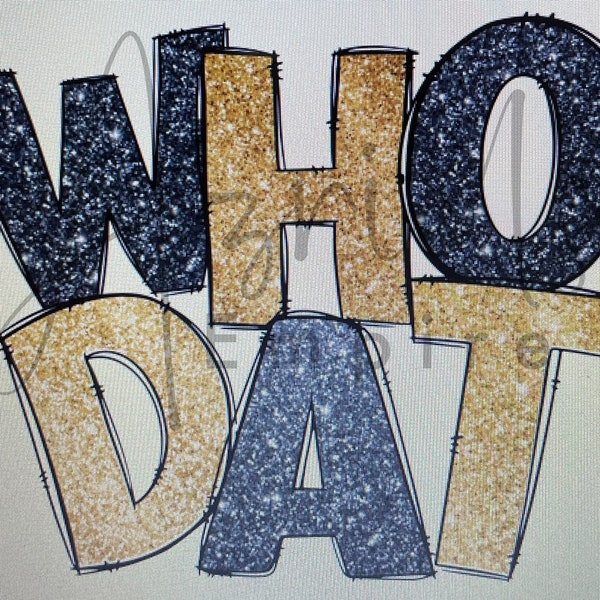 Who Dat - Etsy