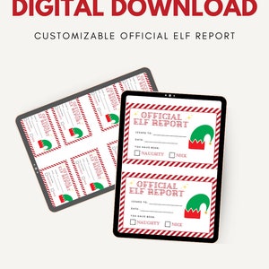 Official Elf Report - Etsy