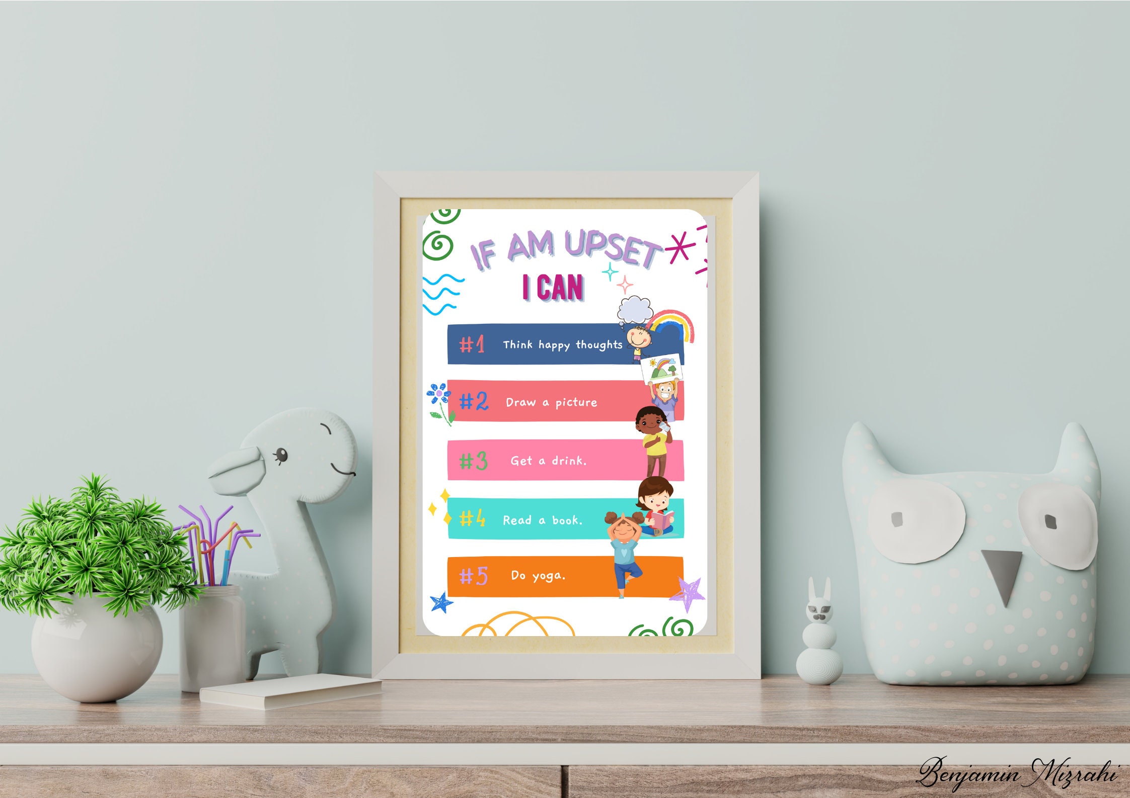 If Am Upset I Can Problem Solving Poster for Kids Classroom Management ...