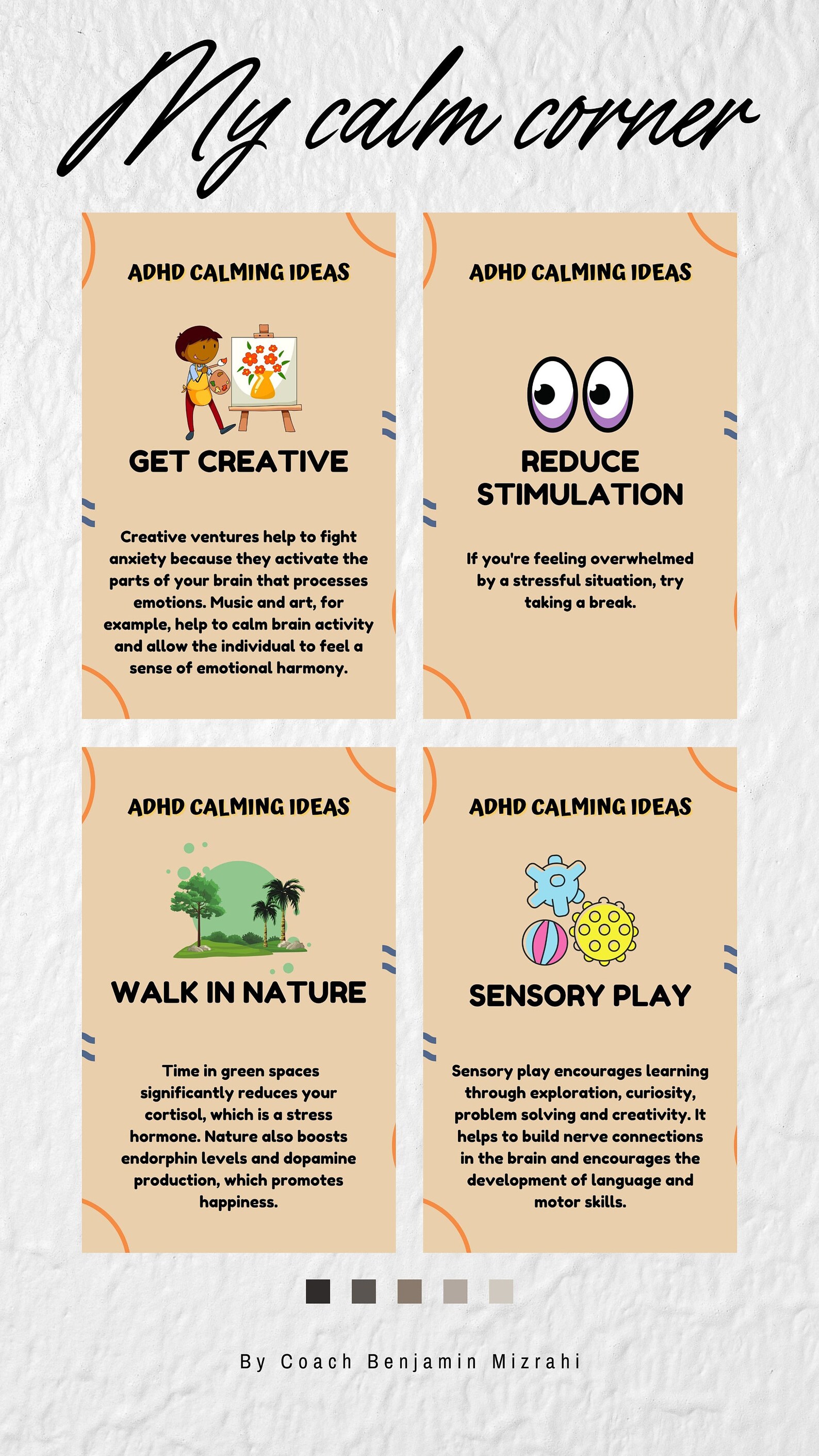 11 Calming Techniques Calm Down Corner Posters Print - Etsy