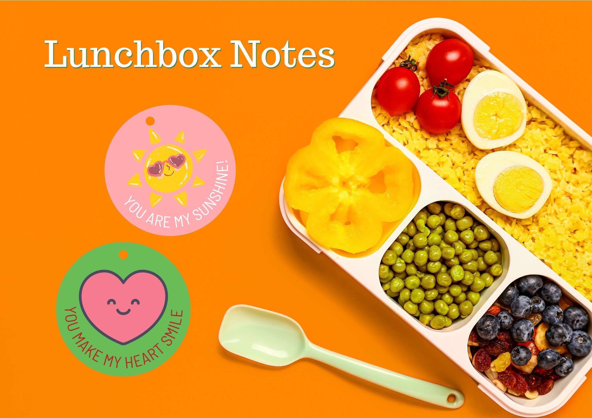 Printable Lunchbox Notes for Kids and Adults, Positive Affirmation ...