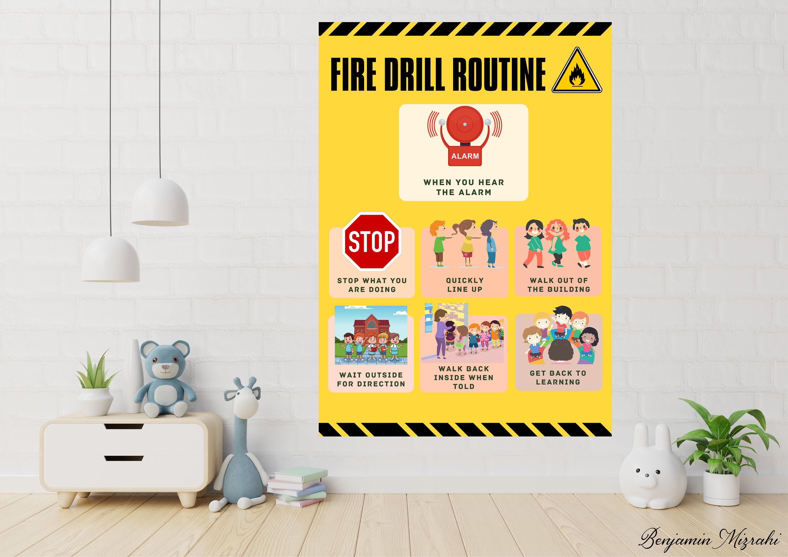 Safety Drills Visuals, Safety, Fire Drill, Earthquake, PECS, Visual Aid ...