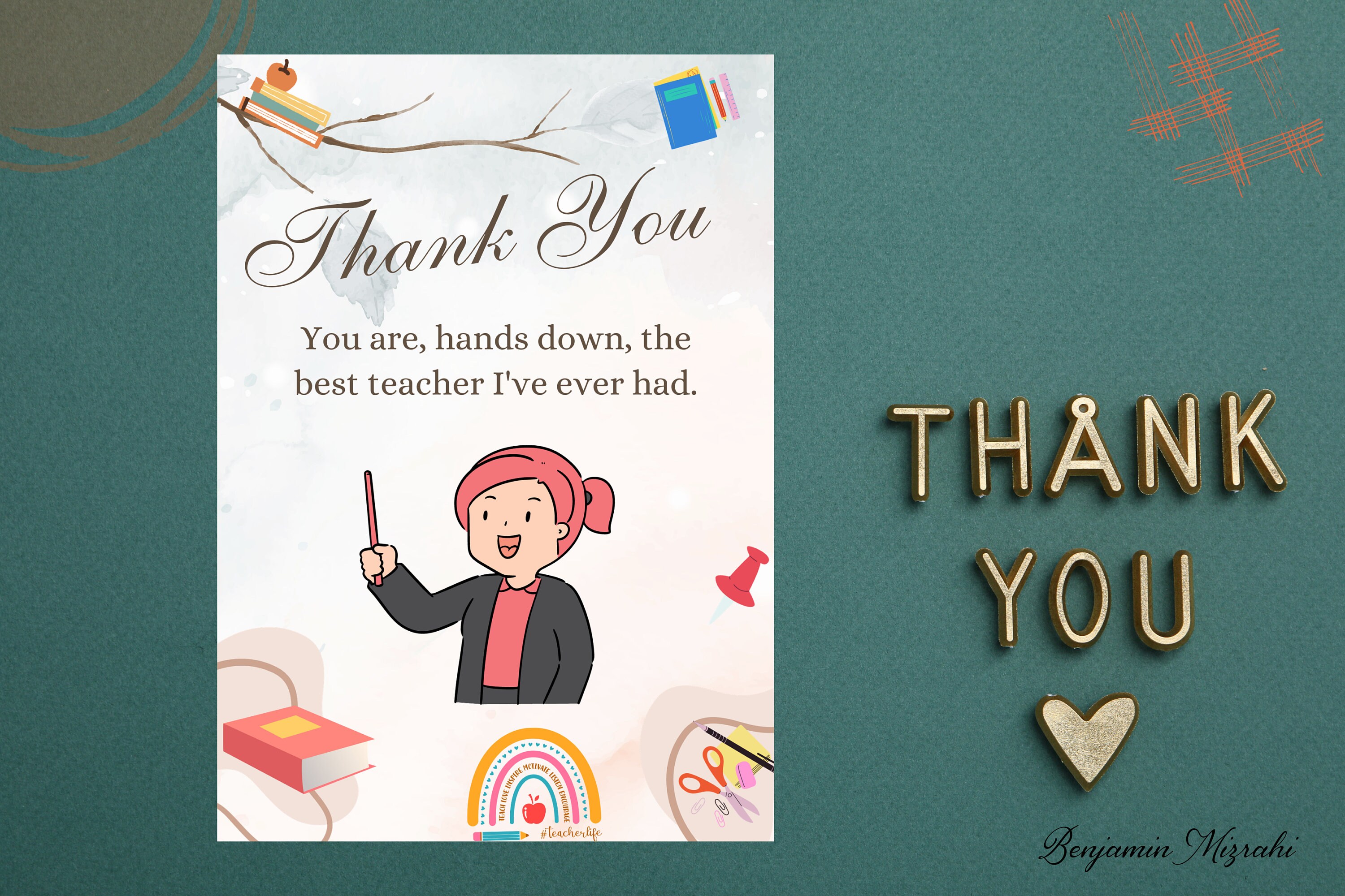 Teacher Appreciation Week Printable, Card for Teacher, Teacher ...