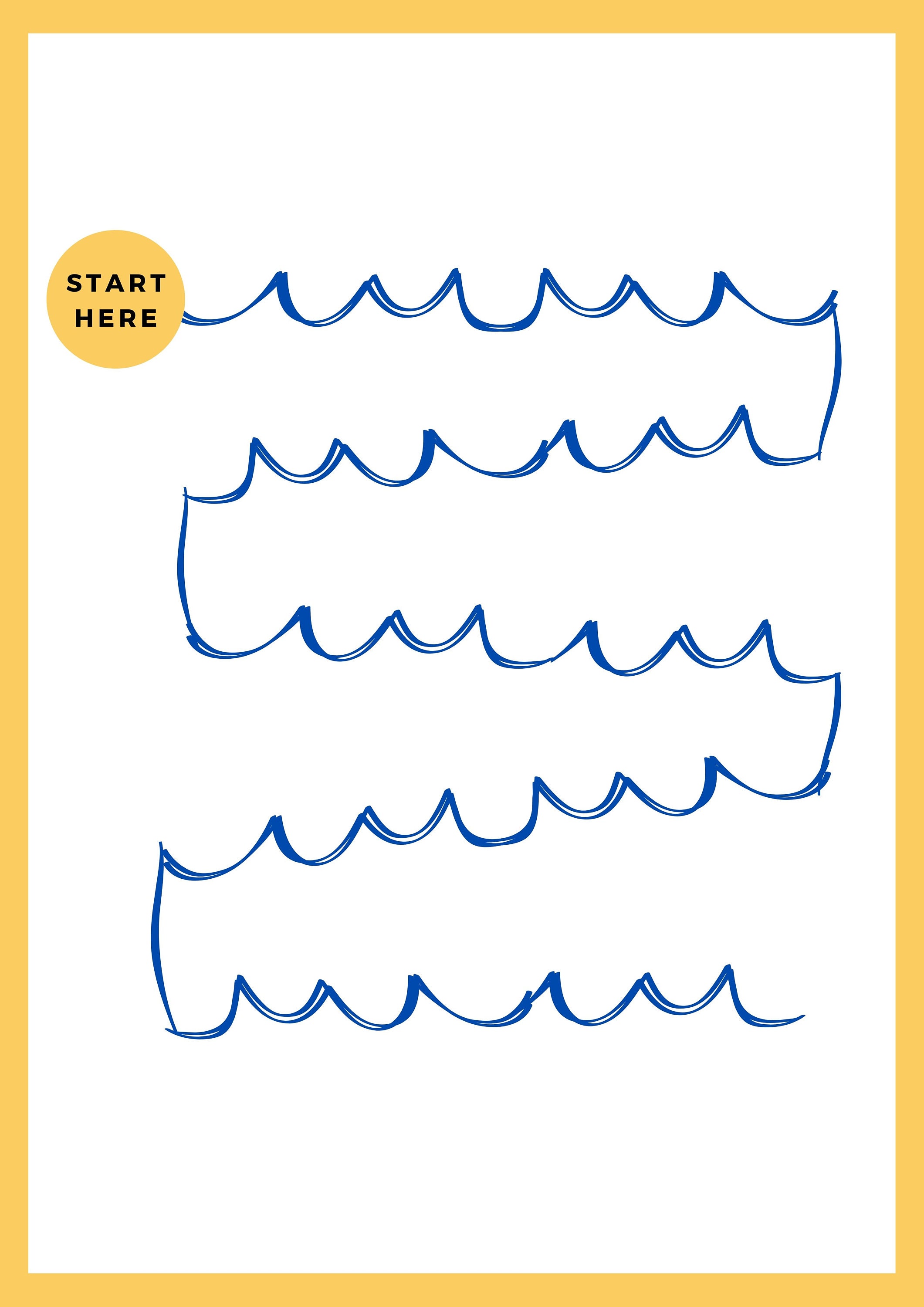 Finger Tracing Calming Cards Printable Mindfulness Flash - Etsy