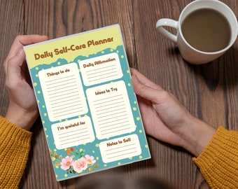 Self-care Daily Printable Planner: Morning and Evening Routine ...