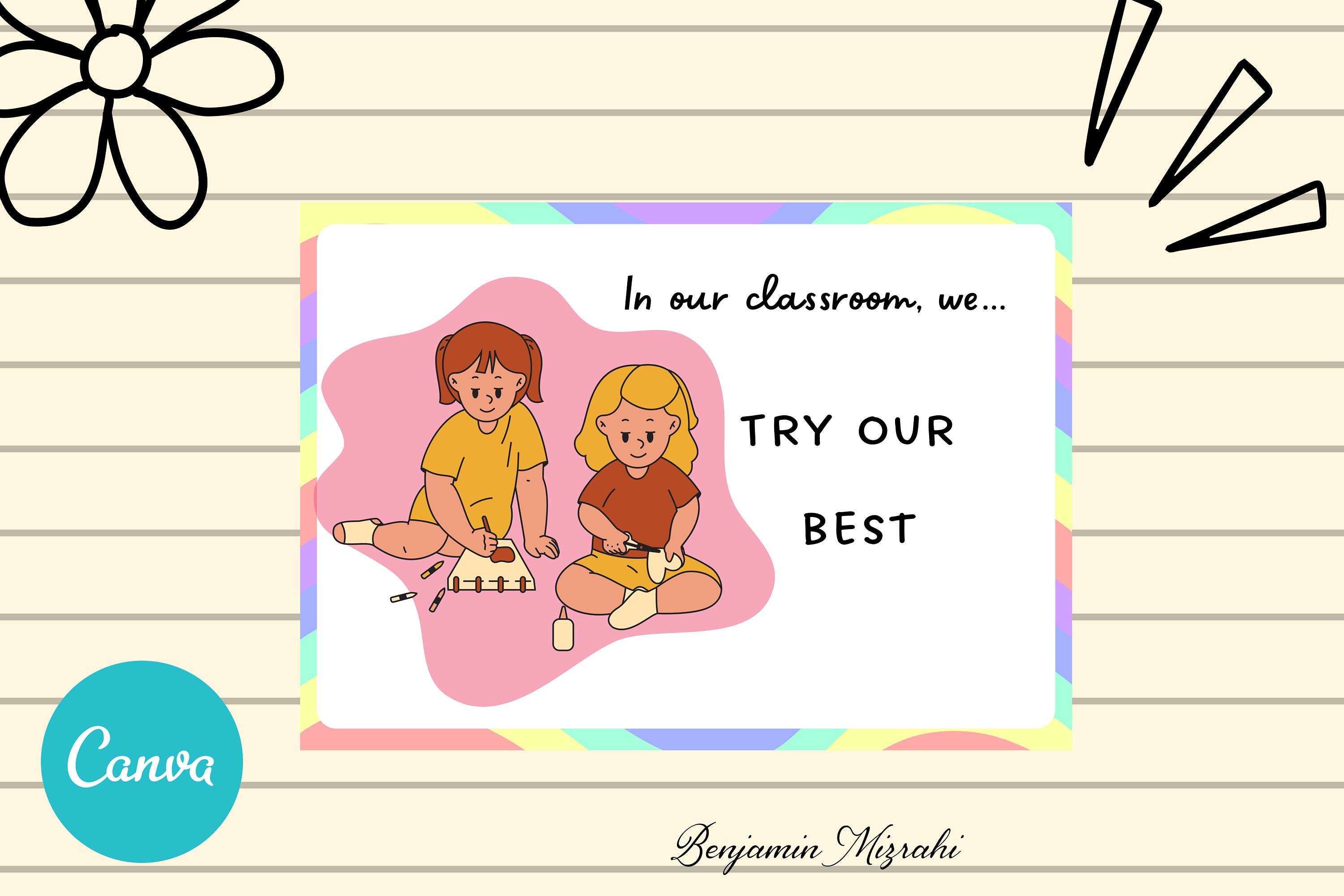 Classroom Rules Printable Art Classroom Decor School - Etsy