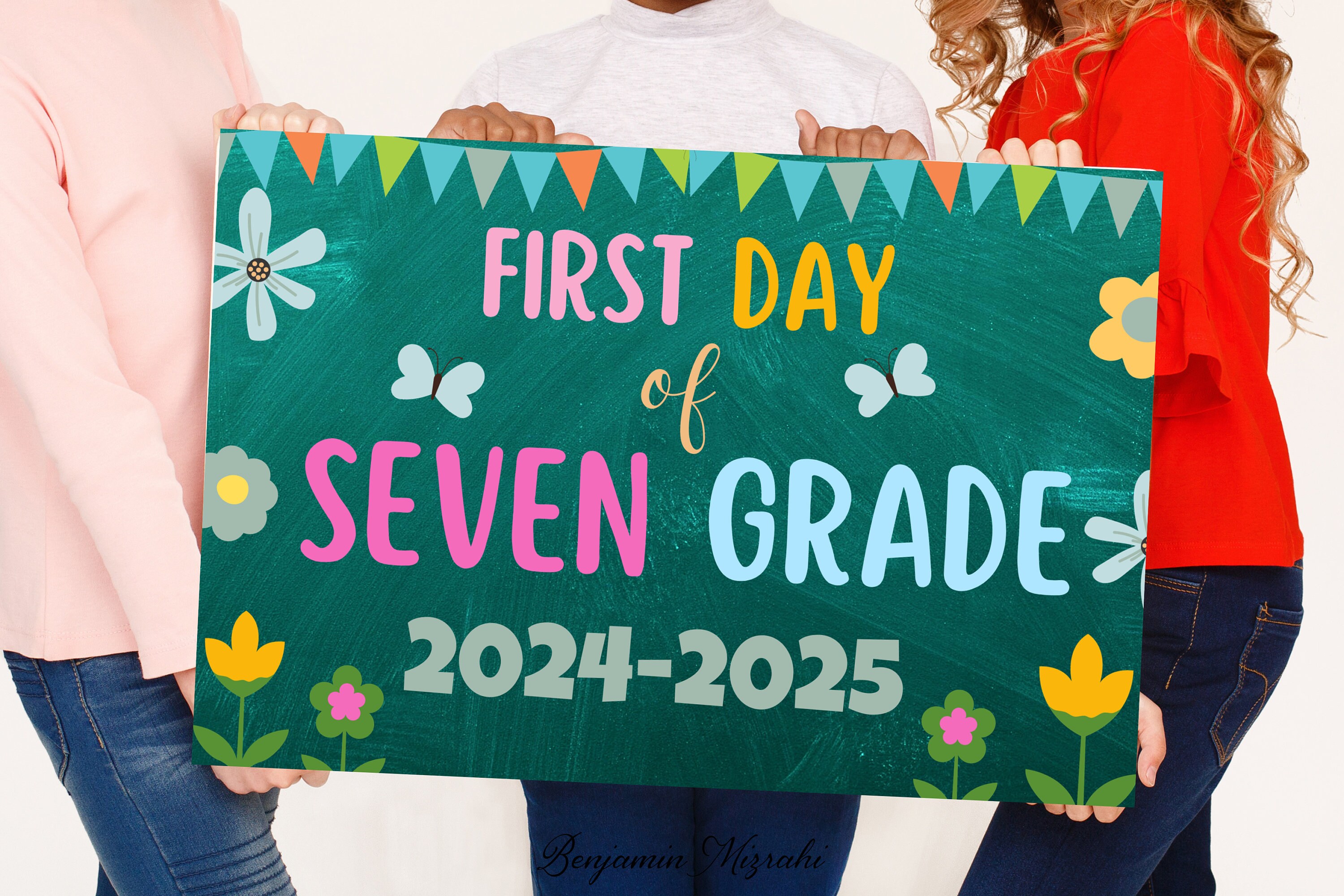 Editable First or Last Day of School Sign Back to School Sign - Etsy