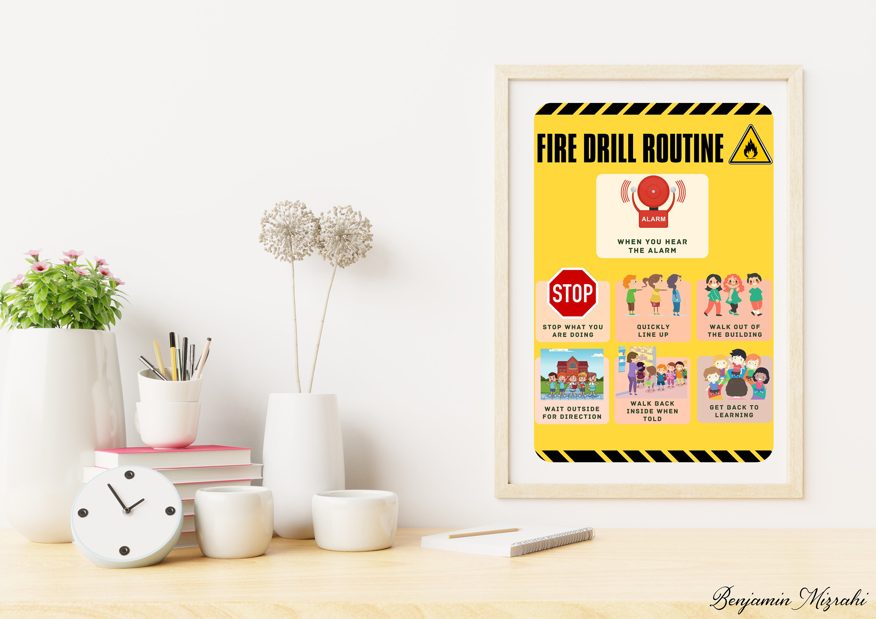 Safety Drills Visuals, Safety, Fire Drill, Earthquake, PECS, Visual Aid ...