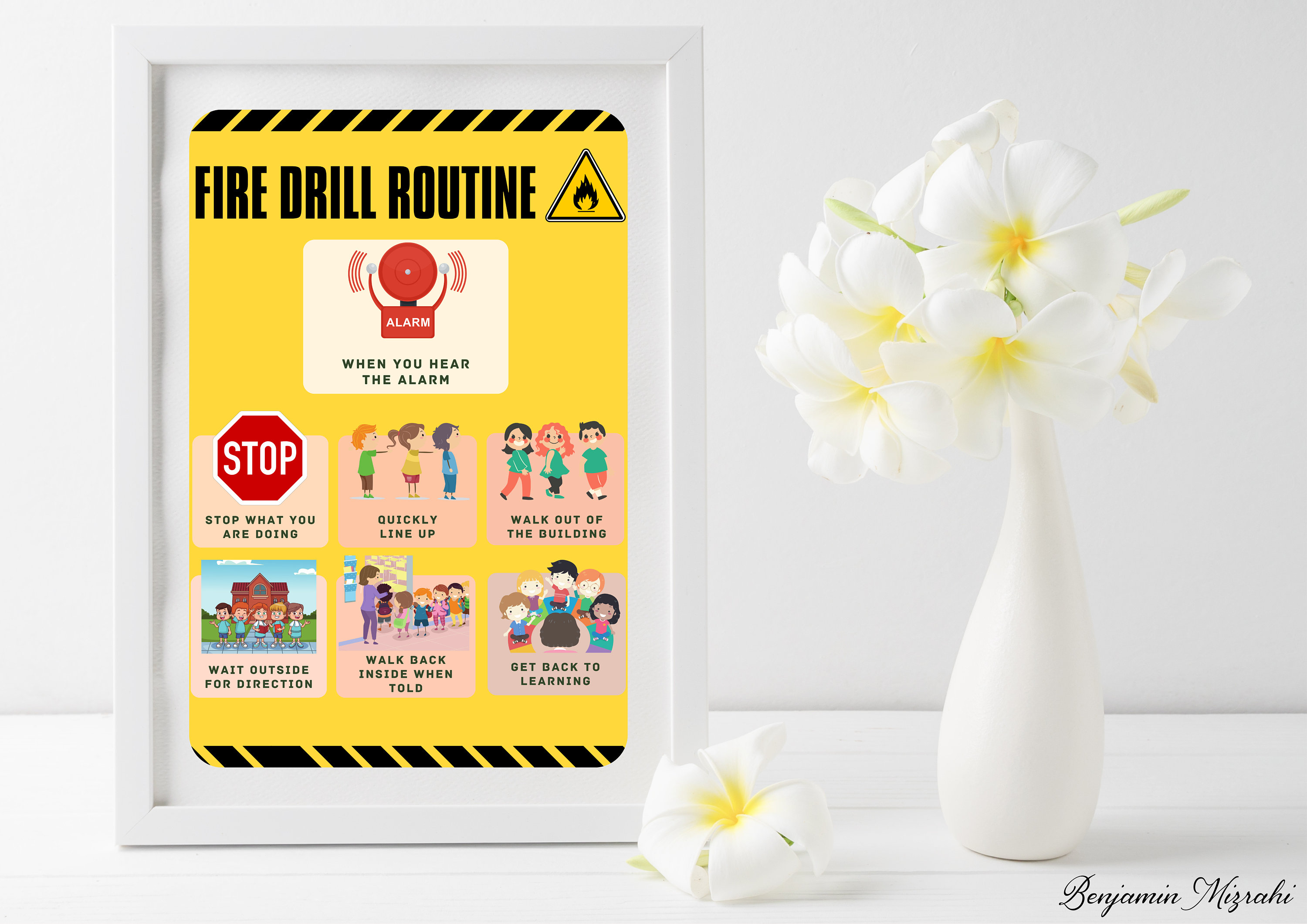 Safety Drills Visuals, Safety, Fire Drill, Earthquake, PECS, Visual Aid ...