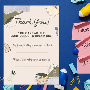 Teacher Appreciation Week Printable, Teacher Card, Teacher Printable ...