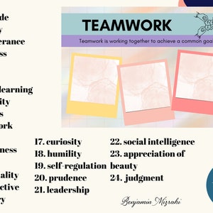 Classroom Role Model Good Behavior Poster Model Student Classroom ...