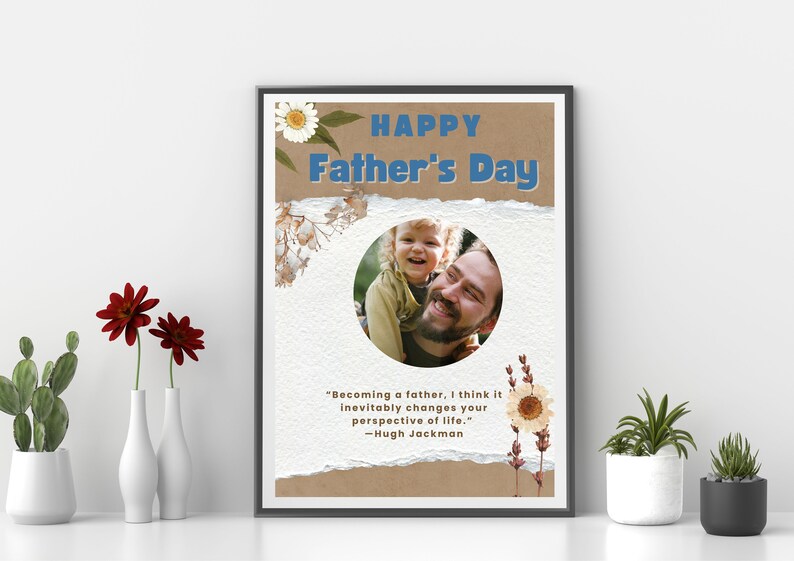 Happy Father's Day Digital Printable Instant Download - Etsy