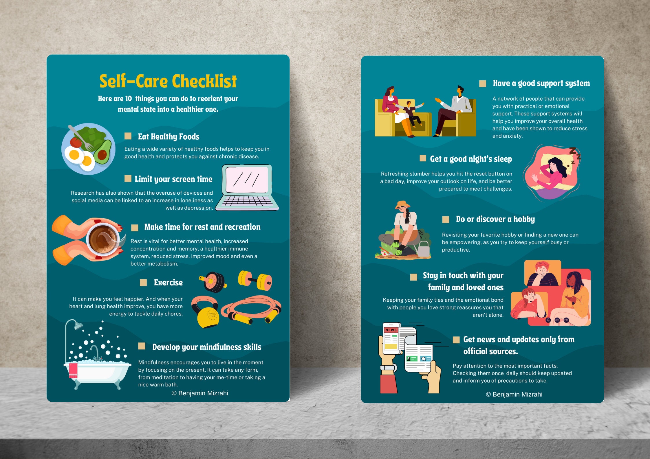 Self Care Checklist Printable Checklist Detailed Self Care Checklist