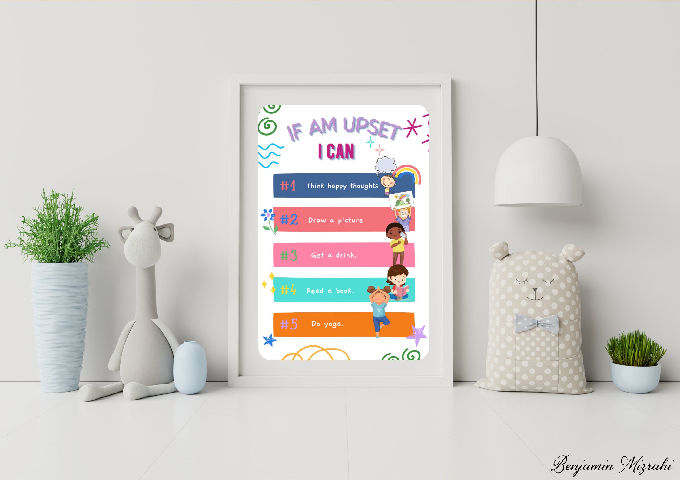 If Am Upset I Can Problem Solving Poster for Kids Classroom Management ...