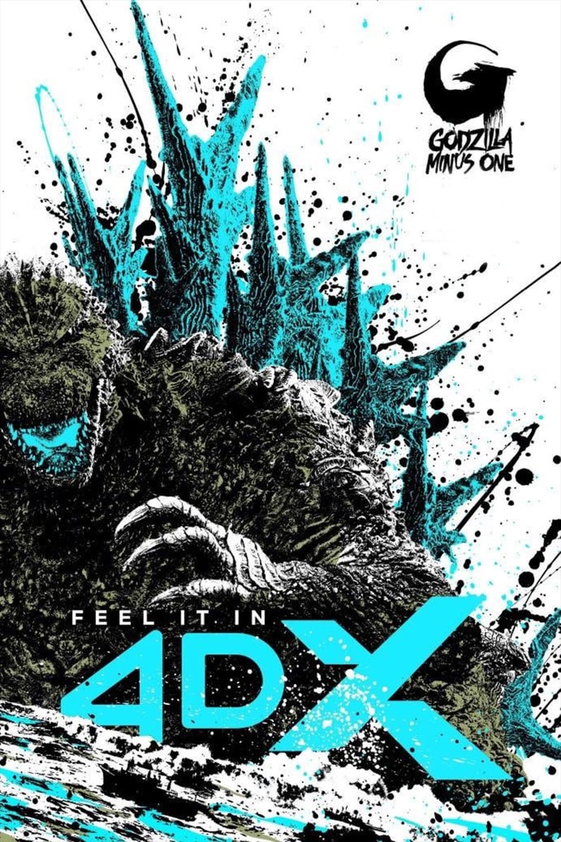 Godzilla Minus Zero Movie 2026 Poster Kaiju Movie Wall Art Etsy
