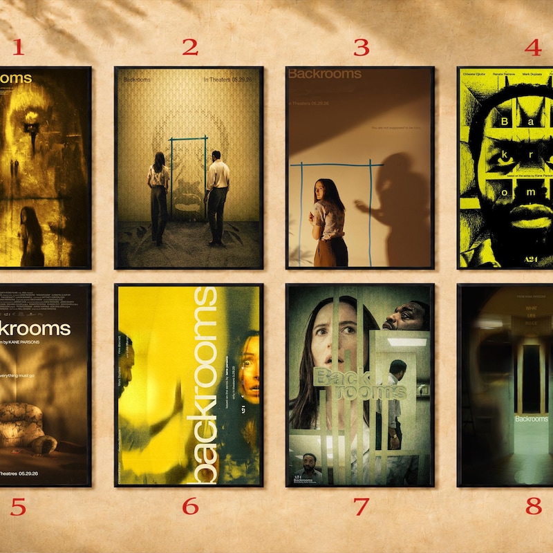 Backrooms Movie Poster - Etsy