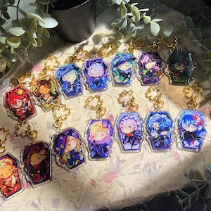 Twisted Wonderland TWST Riddle Leona Jade Azul Floyd Jamil Kalim Rook ...