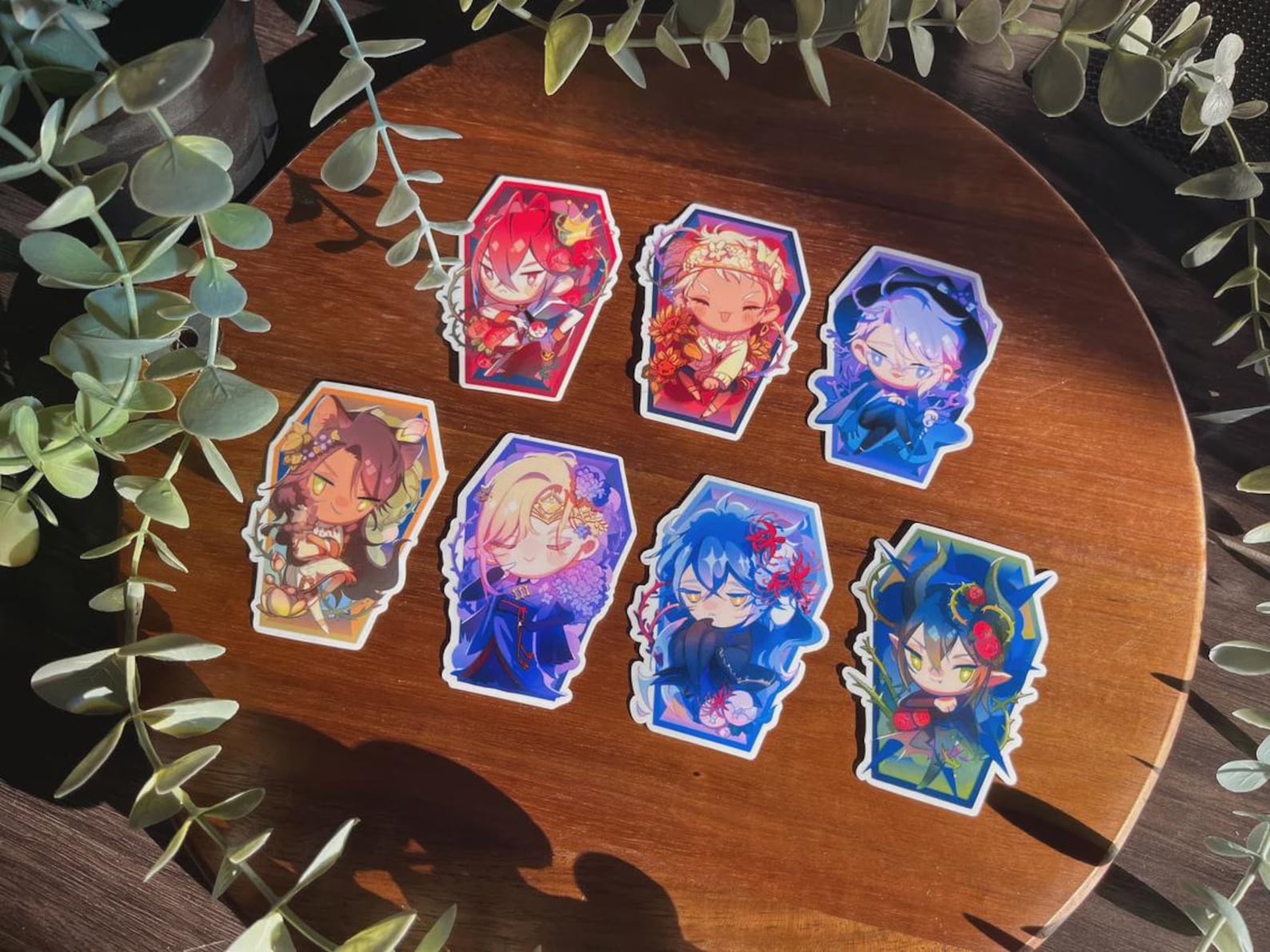 Twisted Wonderland TWST Riddle Leona Azul Kalim Vil Idia Malleus Dorm ...