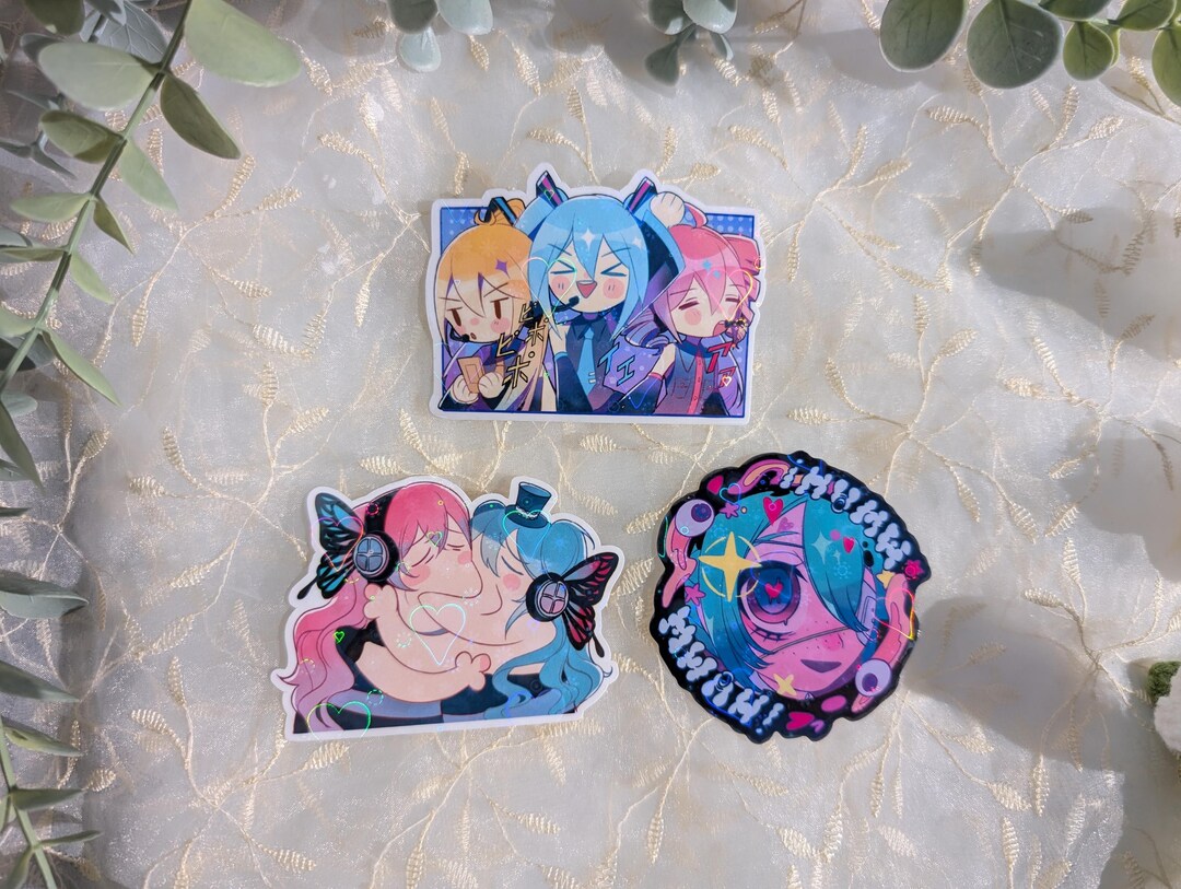 Magnet Miku Luka Monitoring Miku Triple Baka Vocaloid 2'' [vinyl ...