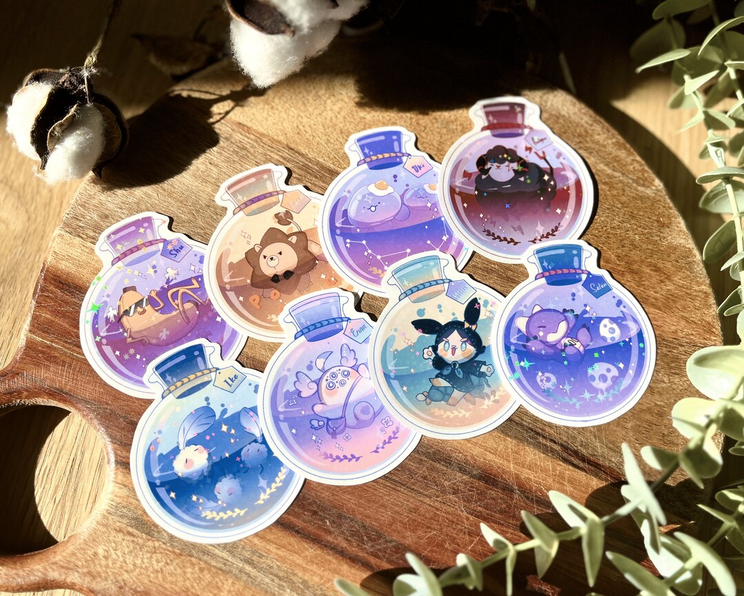 NIJISANJI EN Fan Mascots Shu Luca Ike Selen Millie Enna Fulgur Uki ...