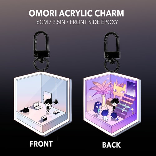 White Space OMORI 3d Cube Diorama - Etsy