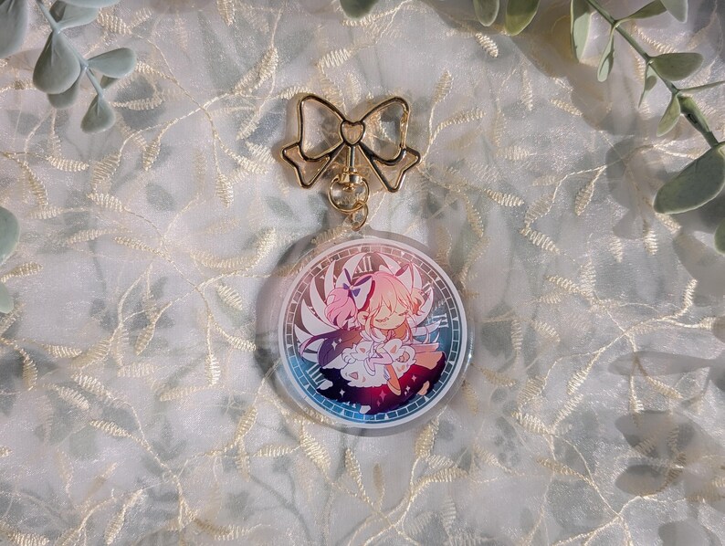 Madoka Magica Homura Homumado 2.2'' [acrylic Keychain / Charm] - Etsy