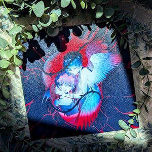 Alien Stage ALANST Angel Devil Mizi Sua [8x8'' Art Print] - Etsy