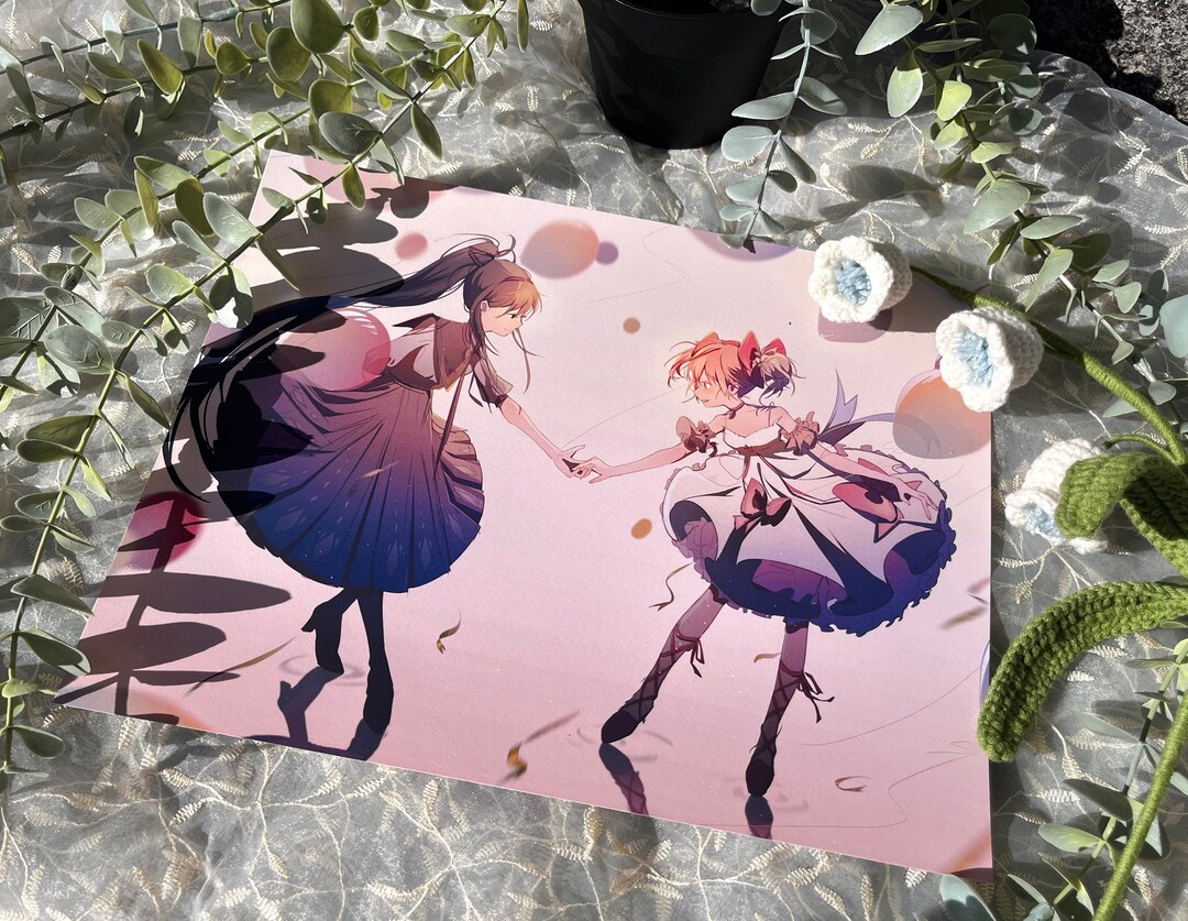Madoka Magica Homumado Magical Girls[8x11 Art Print] - Etsy
