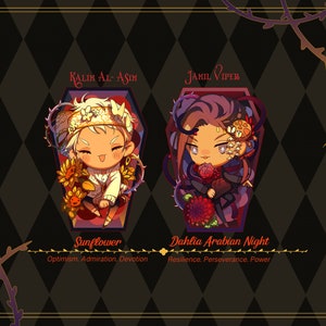 Twisted Wonderland TWST Riddle Leona Jade Azul Floyd Jamil Kalim Rook ...