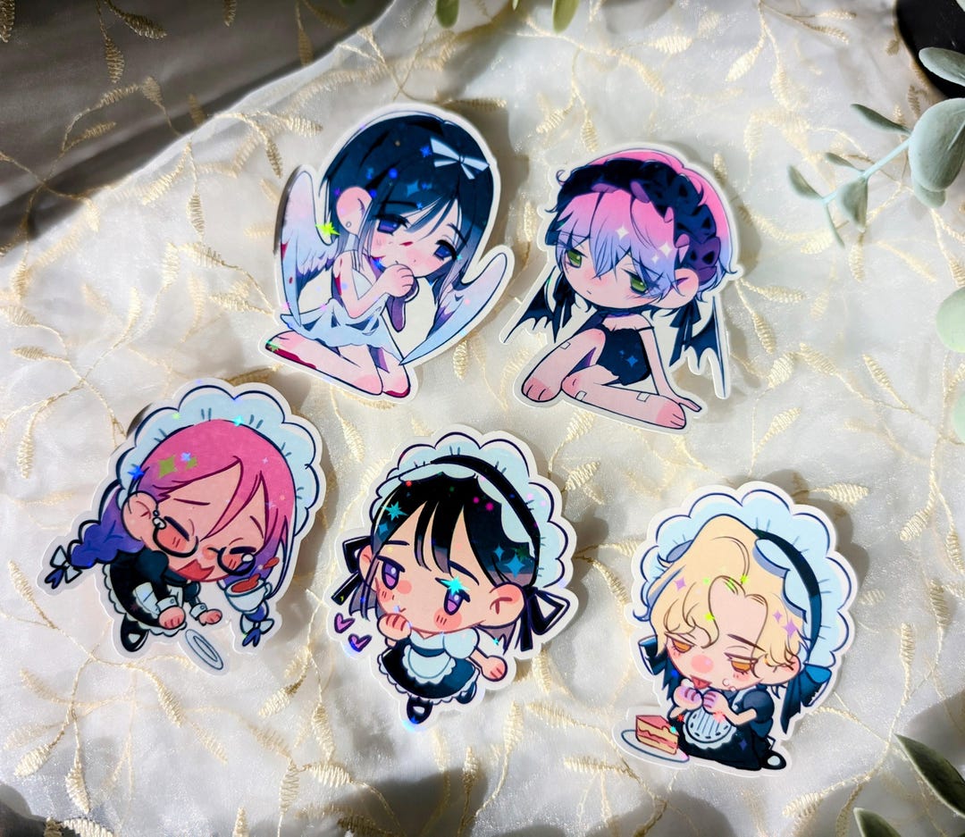 Alien Stage ALANST Maids Angel Devil Mizi Sua Luka [vinyl Stickers] - Etsy